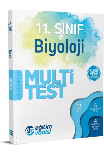 Eğitim Vadisi Yayınları 11. Sınıf Biyoloji Multi Test Eğitim Vadisi Yayınları 11. Sınıf Biyoloji Multi Test