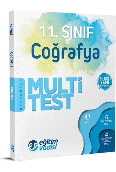 Eğitim Vadisi Yayınları 11. Sınıf Coğrafya Multi Test Eğitim Vadisi Yayınları 11. Sınıf Coğrafya Multi Test