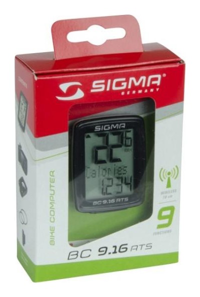 Sigma Km Saati BC 9.16 Kablolu Siyah