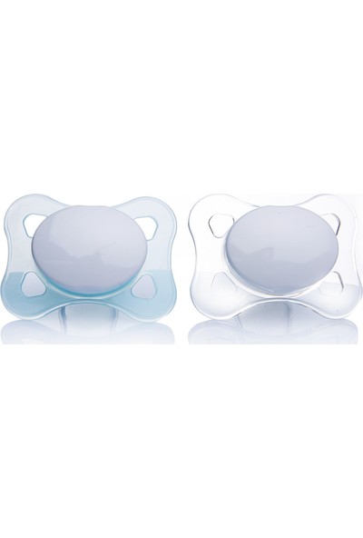 Baby&Plus Silikon Yalancı Emzik 0 - 2 Ay 2'li Baby&Plus Silikon Yalancı Emzik 0 - 2 Ay 2'li