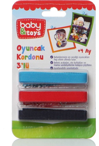 Baby Toys Oyuncak Kordonu Üçlü