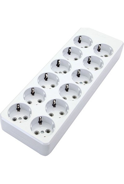 De-pa Grup Priz 12'Li Topraklı Klemensli