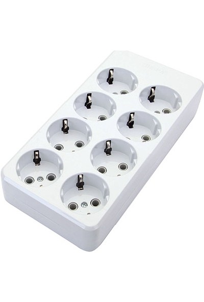 De-pa Grup Priz 8'Li Topraklı Klemensli