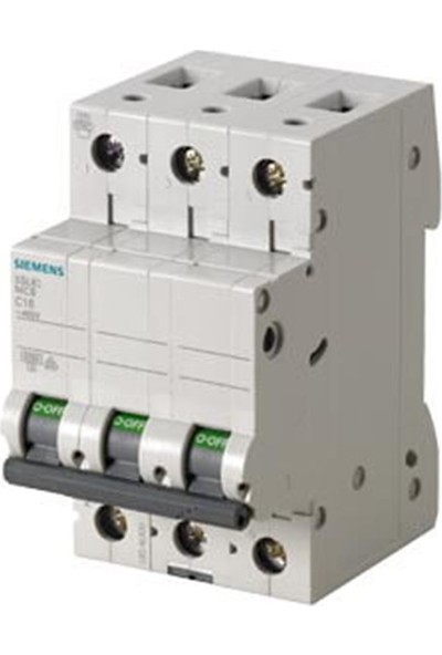 Siemens 5Sl6350-7 - - 3X50A C Tipi 6Ka Otomatik Sigorta - 70Mm Siemens 5Sl6350-7 - - 3X50A C Tipi 6Ka Otomatik Sigorta - 70Mm