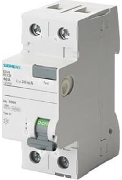Siemens 5Sv4311-0 - 1X16A 30Ma Kaçak Akım Rölesi - 70Mm Siemens 5Sv4311-0 - 1X16A 30Ma Kaçak Akım Rölesi - 70Mm