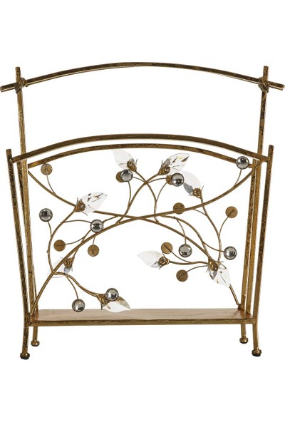 Vitale Gold Kristal Dekoratif Gazetelik