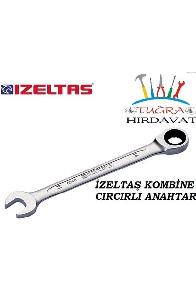 İzeltaş Cırcırlı Kombine Anahtar 13 Mm