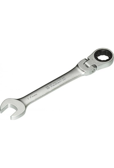 İzeltaş Mafsallı Cırcırlı Kombine Anahtar 11 Mm