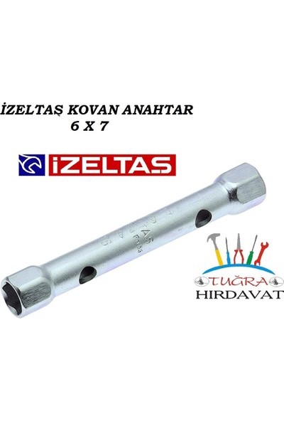 İzeltaş Kovan Anahtar İki Ağız 6X7 İzeltaş Kovan Anahtar İki Ağız 6X7