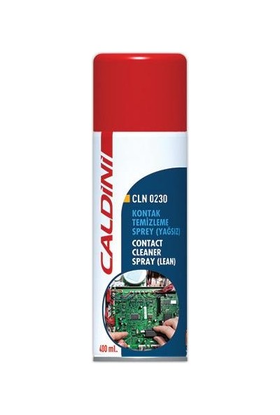 Caldini Kontak Temizleme Sprey (Yağsız) 400Ml Caldini Kontak Temizleme Sprey (Yağsız) 400Ml