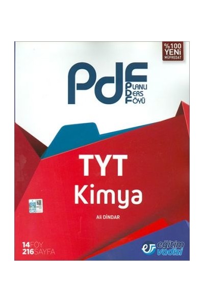 Eğitim Vadisi Yayınları TYT Kimya Planlı Ders Föyü (PDF) Eğitim Vadisi Yayınları TYT Kimya Planlı Ders Föyü (PDF)