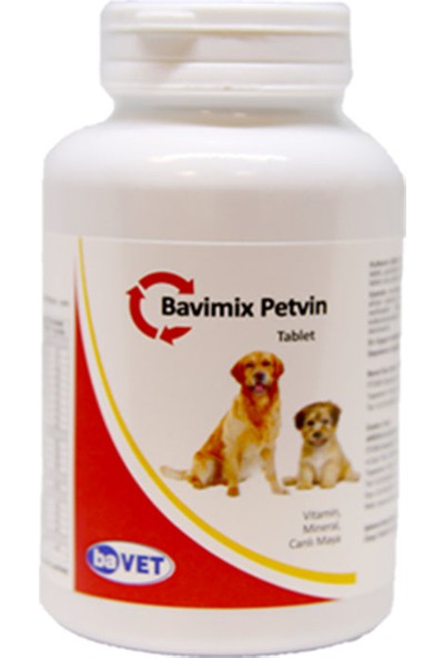 Bavet Bavimix Petvin Köpeklerde İştah Artırmayı Sağlayan Vitamin Mineral Maya Tableti - 50 TABLET Bavet Bavimix Petvin Köpeklerde İştah Artırmayı Sağlayan Vitamin Mineral Maya Tableti - 50 TABLET