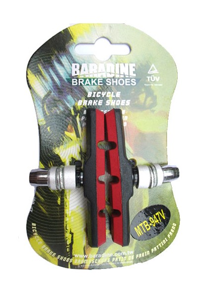 Baradine Fren Pabucu MTB-947V Kutulu Kırmızı