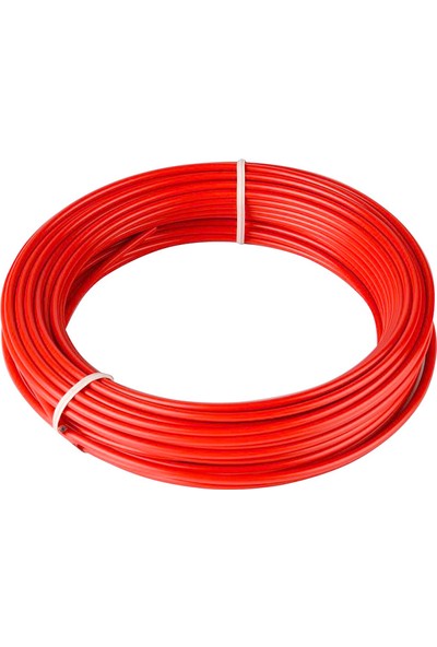 BS Fren Dış Kablo Teflon Kaplı 1mt Kırmızı