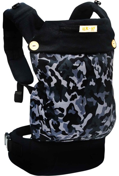 İlk-Ay Baby Kanguru Anakucagı Handy Kamuflaj (3 Ay - 4 Yaş)