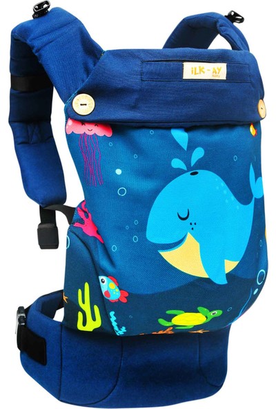 İlk-Ay Baby Kanguru Anakucagı Handy Okyanus (3 Ay - 4 Yaş)