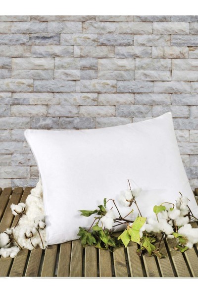 Recycle Pamuk Yastık 50 x 70 cm Beyaz Recycle Pamuk Yastık 50 x 70 cm Beyaz