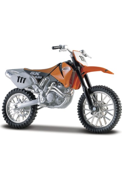 Maisto KTM 520 SX 1:18 Model Motorsiklet
