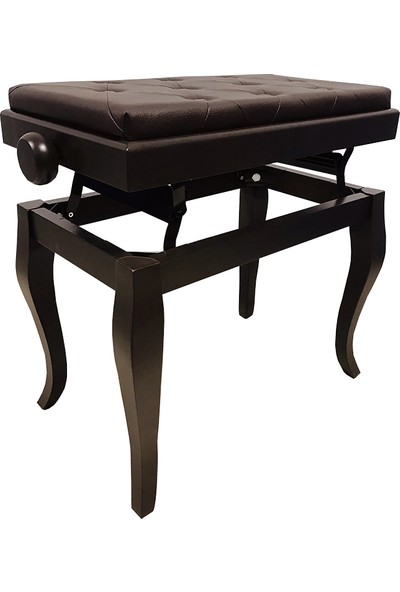 İrem Ayarlı Piyano Taburesi Ahşap