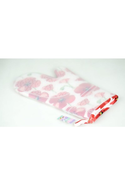 Penguen Png-1587 Çiçekli Slikon Fırın Eldiveni Penguen Png-1587 Çiçekli Slikon Fırın Eldiveni