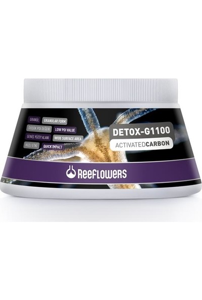 Reeflowers Detox-G1100 Activated Carbon 700gr Reeflowers Detox-G1100 Activated Carbon 700gr