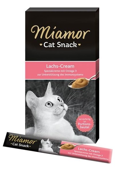 Miamor Lachs Cream Somonlu Kedi Ödülü Miamor Lachs Cream Somonlu Kedi Ödülü