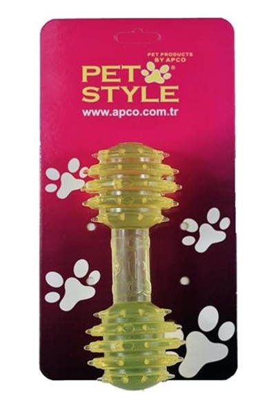 Pet Style Çıngıraklı Dumbell Sarı