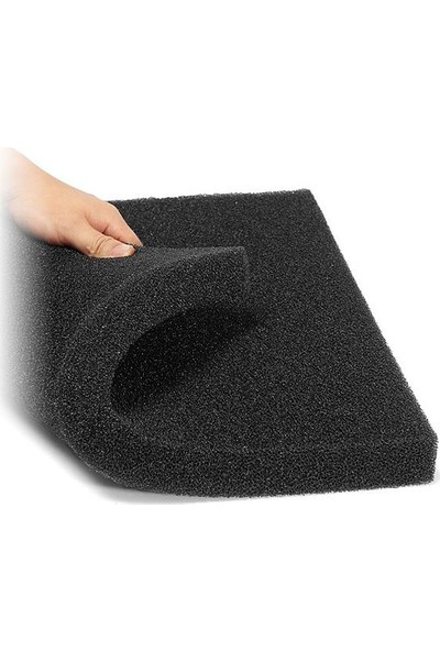 Biyolojik Filtre Süngeri Siyah 50x50x5cm Biyolojik Filtre Süngeri Siyah 50x50x5cm