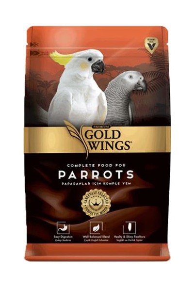 Gold Wings Premium Papağan Yemi 750 gr Gold Wings Premium Papağan Yemi 750 gr