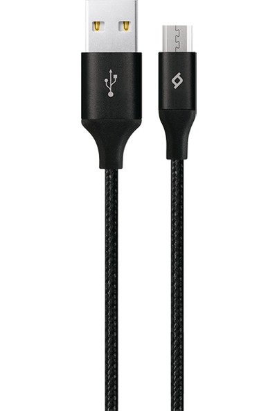 Ttec AlumiCable XL Micro USB Şarj Kablosu 2 m Siyah 2DK21S Ttec AlumiCable XL Micro USB Şarj Kablosu 2 m Siyah 2DK21S