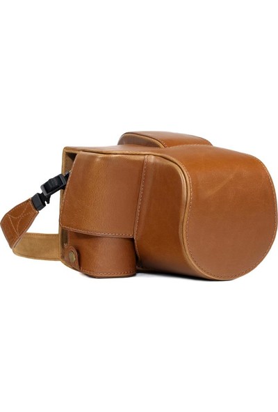 MegaGear Sony DSC-RX10 IV, DSC-RX10 III Suni Deri Kamera Çantası MegaGear Sony DSC-RX10 IV, DSC-RX10 III Suni Deri Kamera Çantası