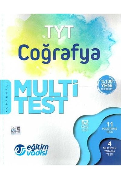 Eğitim Vadisi Tyt Coğrafya Multi Test 2019 Yeni Müfredat Eğitim Vadisi Tyt Coğrafya Multi Test 2019 Yeni Müfredat