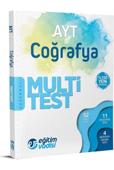 Eğitim Vadisi Ayt Coğrafya Multi Test 2019 Yeni Müfredat Eğitim Vadisi Ayt Coğrafya Multi Test 2019 Yeni Müfredat