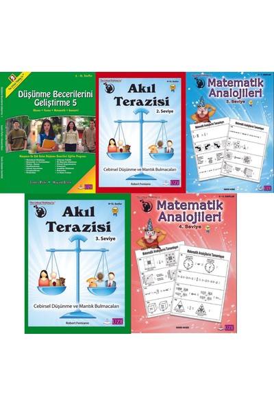 Zeka Setleri 6 -12. Sınıflar İçin 5 Kitap Zeka Setleri 6 -12. Sınıflar İçin 5 Kitap