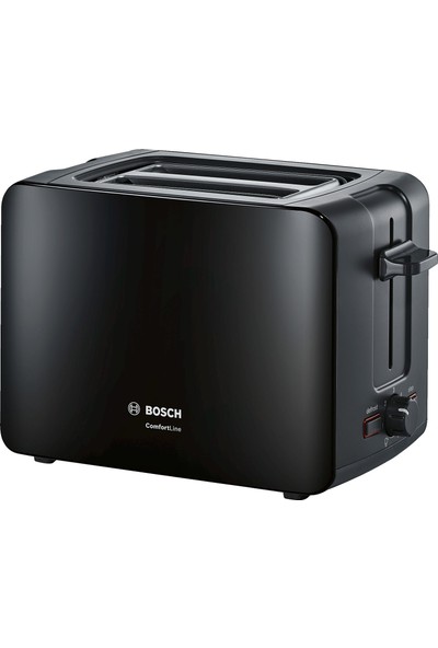 Bosch TAT6A113 Kompakt Ekmek Kızartma Makinesi Siyah