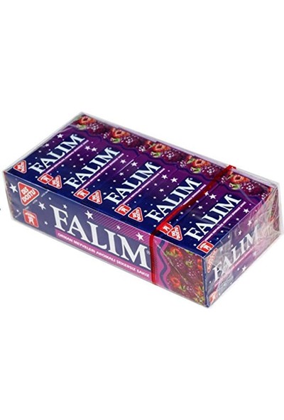 Falım Şekersiz Sakız Orman Meyveleri Aromalı 5 li 7gr x 20 Li Falım Şekersiz Sakız Orman Meyveleri Aromalı 5 li 7gr x 20 Li