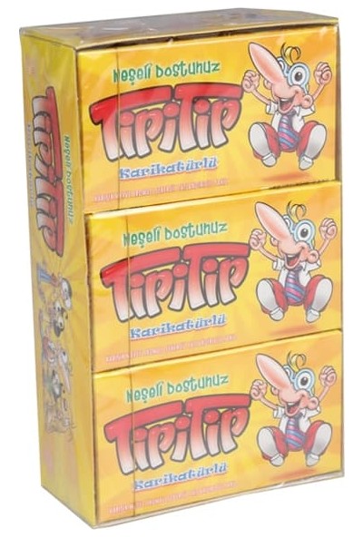 Tipitip Sakız Karışık Meyve Aromalı 27 gr x 12 Li