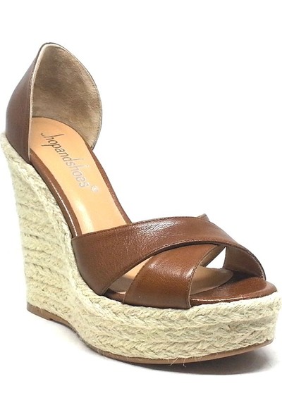 Shop And Shoes 104-80953-18 Kadın Ayakkabı Taba