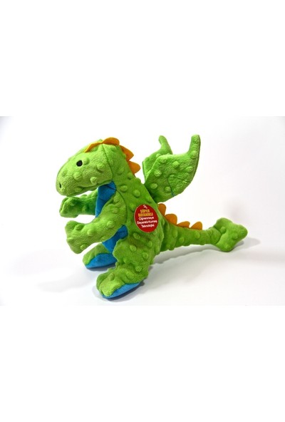 Vardem Peluş 20 cm Süper Dayanıklı Köpek Oyuncağı Dinazor