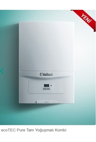 Vaillant ecoTEC Pure VUW 236/7-2 Hermetik Yoğuşmalı Kombi Vaillant ecoTEC Pure VUW 236/7-2 Hermetik Yoğuşmalı Kombi