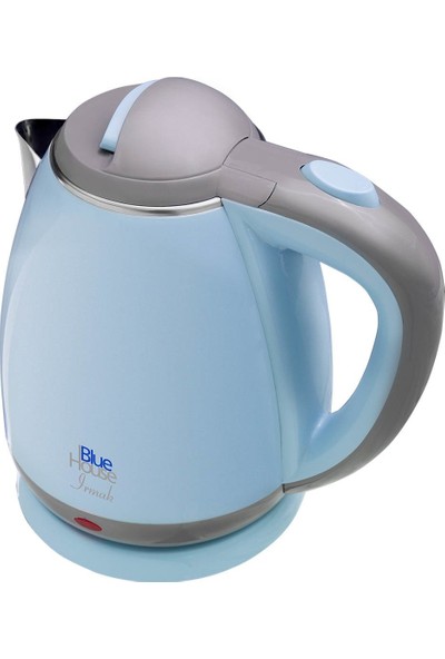 Blue House BH228MK Mavi 1500W 1.5 lt Mavi Çelik Kettle Blue House BH228MK Mavi 1500W 1.5 lt Mavi Çelik Kettle