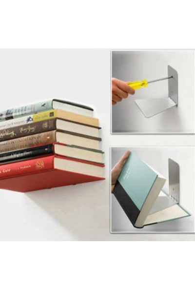 Simge Yapı Dekorasyon Duvara Monteli Dekoratif Metal Kitap Tutucu & Taşıyıcı Simge Yapı Dekorasyon Duvara Monteli Dekoratif Metal Kitap Tutucu & Taşıyıcı