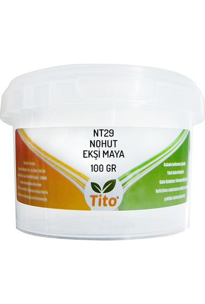 Tito NT29 Nohut Ekşi Maya 100 g