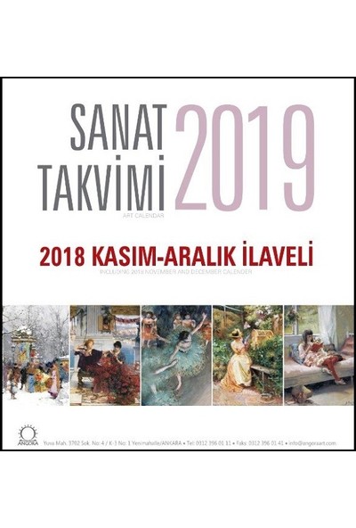 Arkadaş 2019 Masa Takvimi