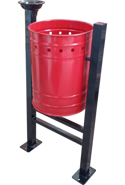 Osso Park Bahçe Dış Alan Ayaklı Çöp Kovası