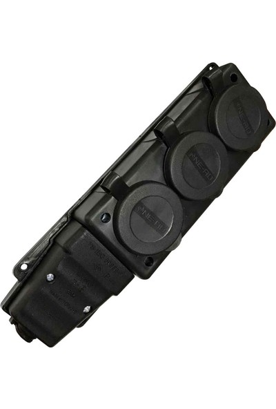 Ne Ad Kauçuk 3 Lü Topraklı Grup Priz 3X16 Amper Ne Ad Kauçuk 3 Lü Topraklı Grup Priz 3X16 Amper