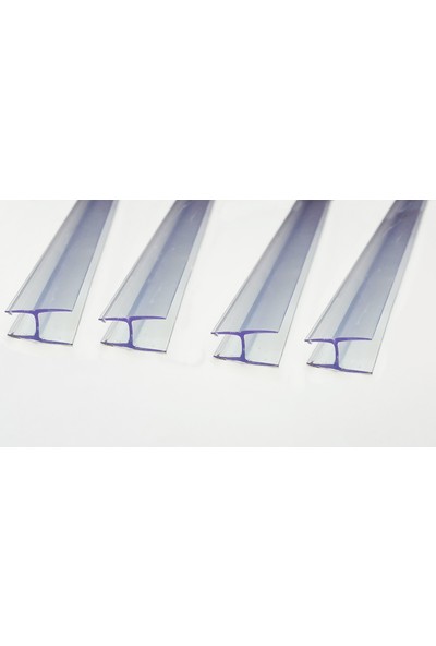 Şahin Cam Balkon Şeffaf Fitili 8 Mm Büyük H 180 Cm 4 Adet