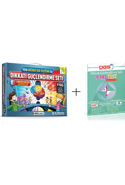 Osman Abalı Adeda Neuro Via Dikkati Güçlendirme Seti 9 Yaş+Görsel Dikkat Testi Osman Abalı Adeda Neuro Via Dikkati Güçlendirme Seti 9 Yaş+Görsel Dikkat Testi