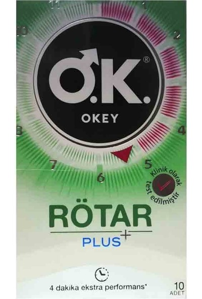 Okey Rötar Plus 10 Adet
