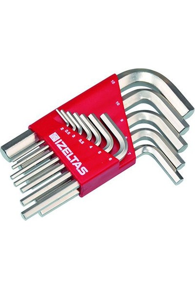 İzeltaş Allen Anahtar Takımı 12'Li İzeltaş Allen Anahtar Takımı 12'Li